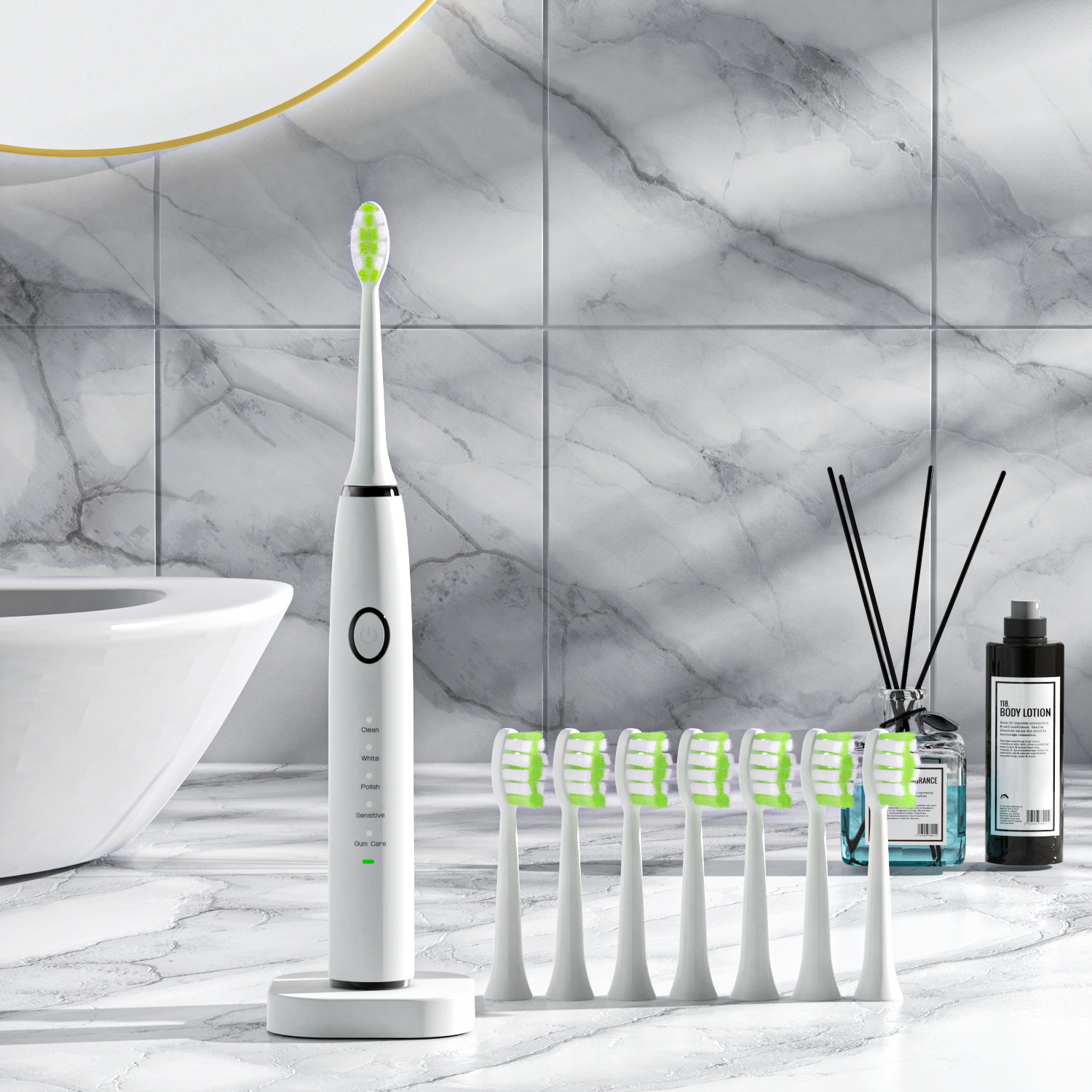 Sonic Electric Toothbrush Deep Cleaning Your Teeth- EKONG SMILE